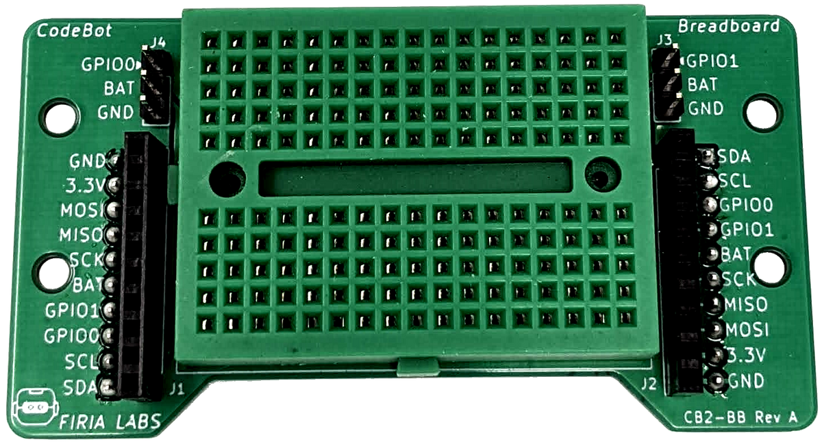 Codebot Breadboard Expansion Module Firia Labs