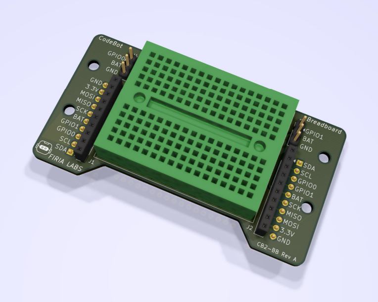 Codebot Breadboard Expansion Module Firia Labs